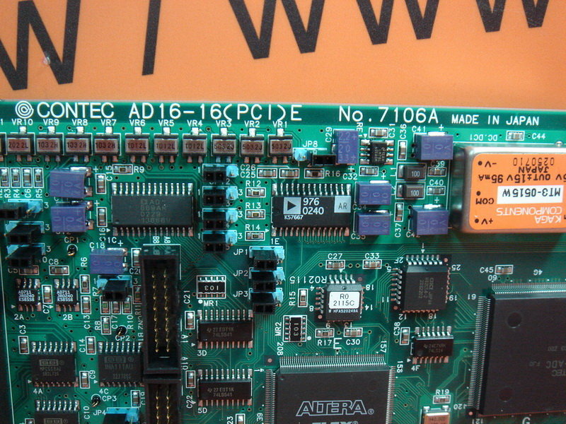 CONTEC AD16-16(CPI)E - PLC DCS SERVO Control MOTOR POWER SUPPLY IPC ROBOT